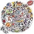 Amazon.com: 100 Pcs Football Stickers for Kids, Cool Waterproof Sports ...