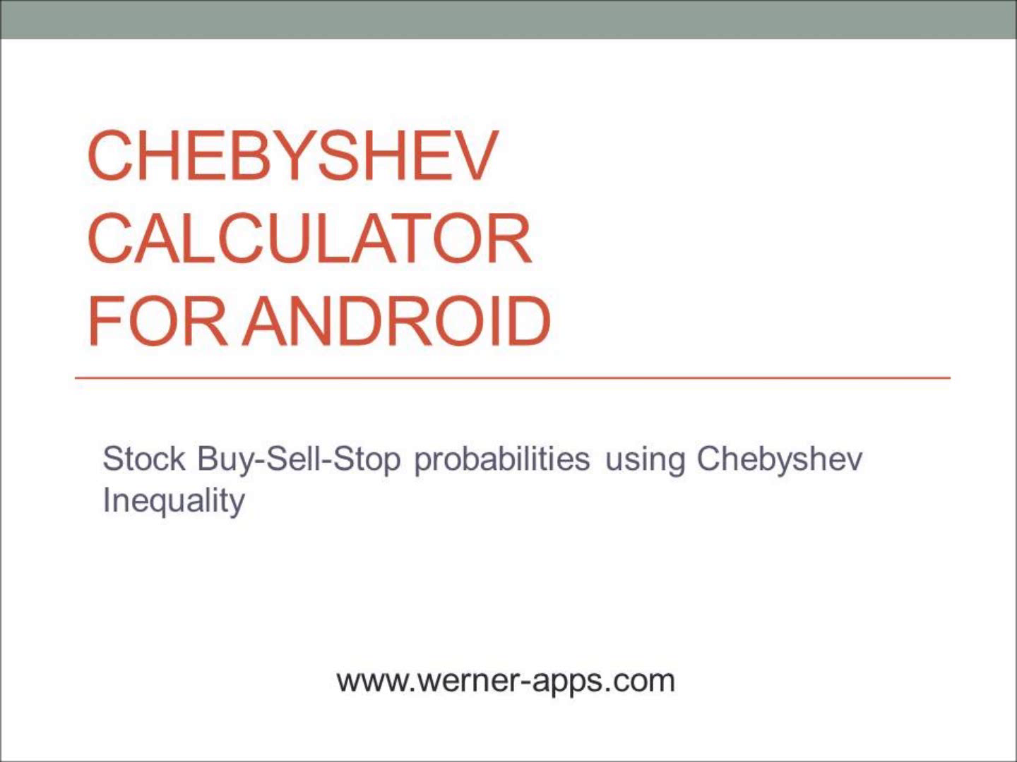 Chebyshev Calculator Free - App on the Amazon Appstore