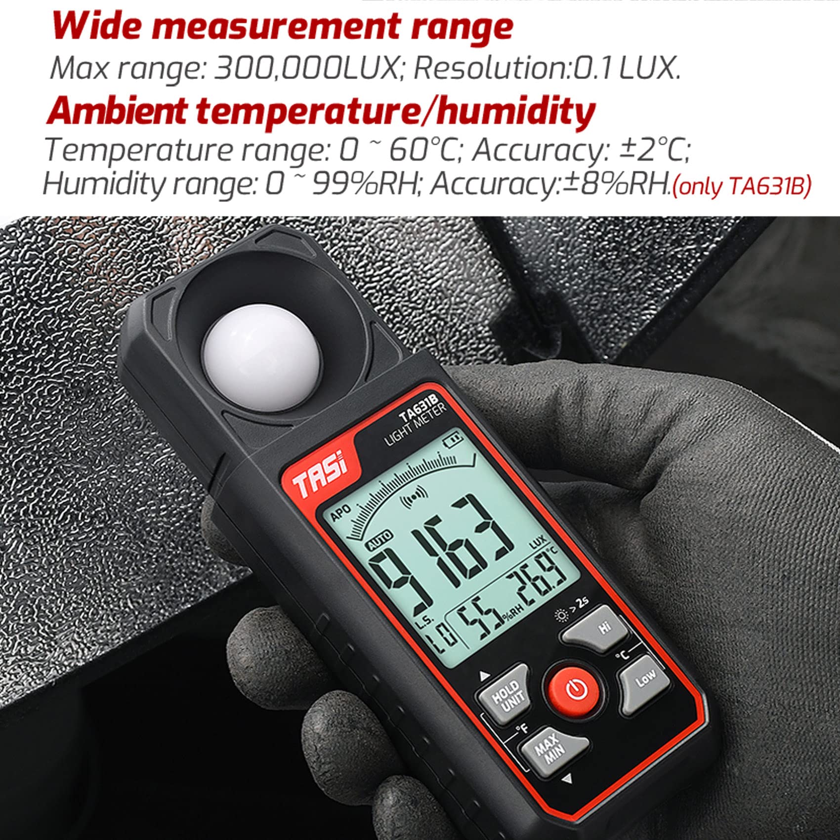 Mua Digital Illuminance Light Meters for Indoor Plants and Grow Lights ...