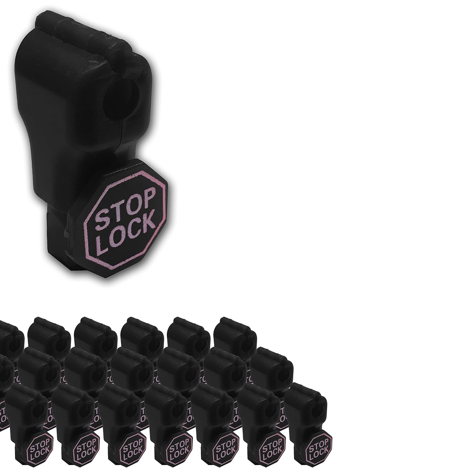 6mm Plastic Retail Shop Security Display Hook Anti Anti Sweep Stop Lock ...