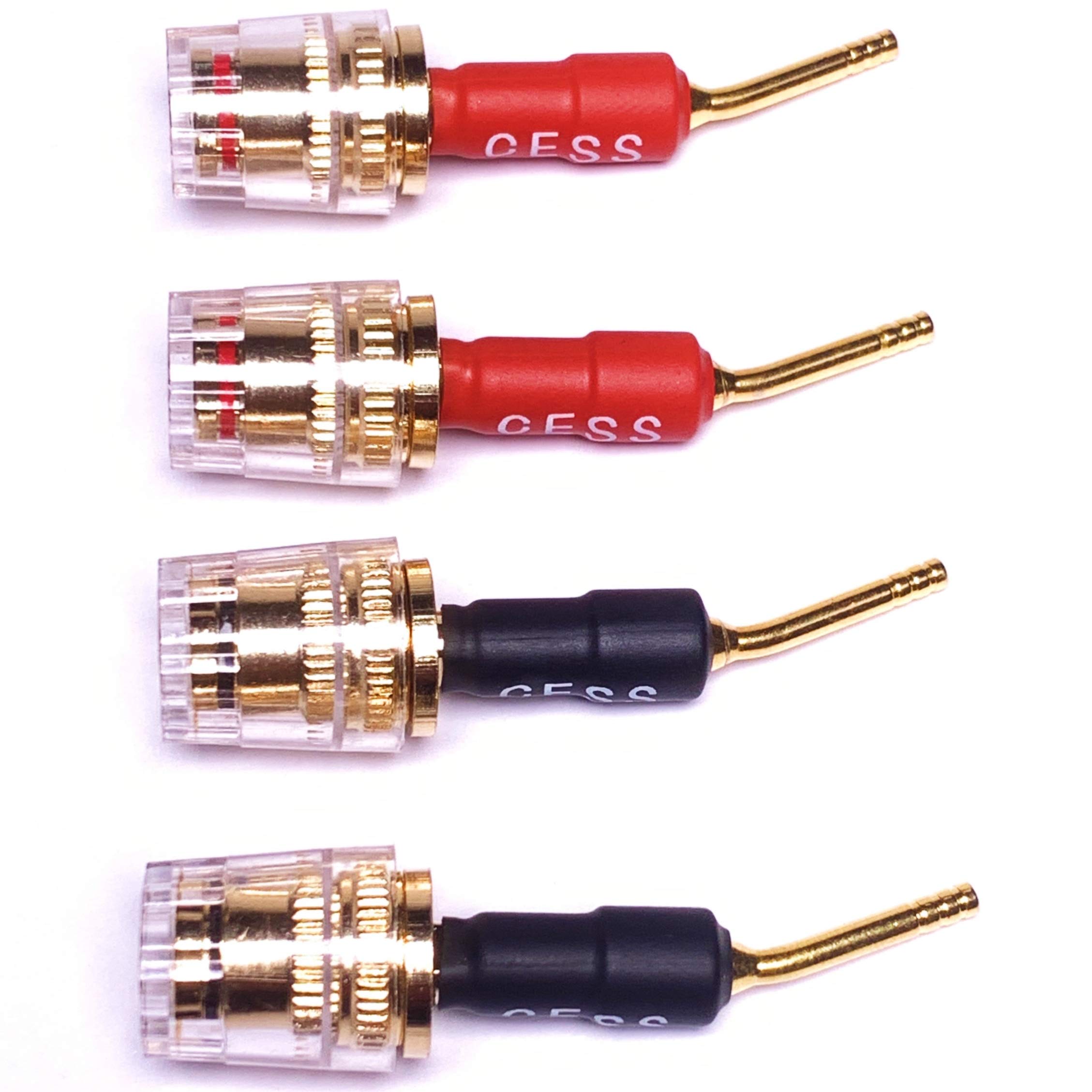 Mua CESS-162 Pin Banana Plug to 4mm Female Banana Jack/Speaker Wire, 4 ...