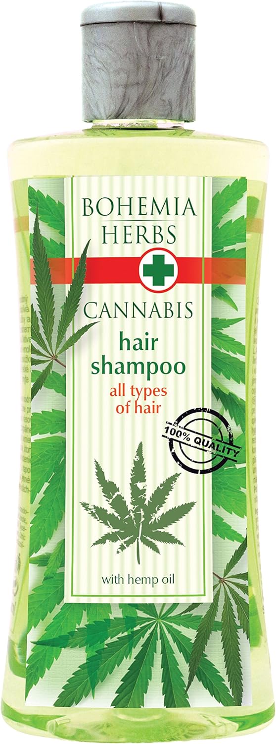 Cannabis Shampoo with Hemp Oil 250 ml - Original Pure Natural Cosmetics ...