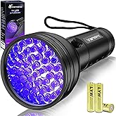 Amazon.com: Vansky UV Flashlight Black Light, 51 LED Blacklight Pet Urine Detector for Dog/Cat ...