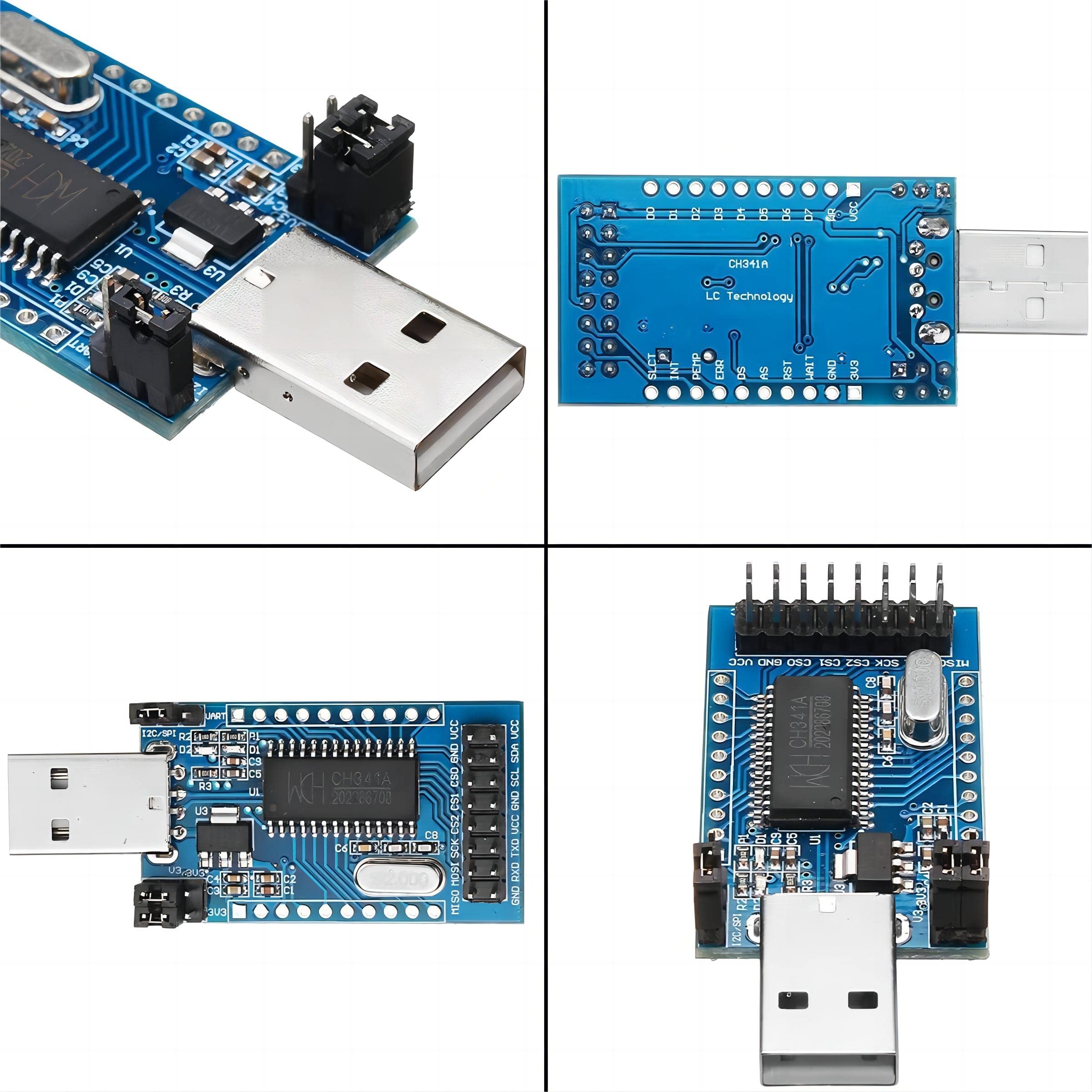 Mua WWZMDiB CH341A USB to UART/IIC/SPI/TTL/ISP Adapter EPP/MEM Parallel ...