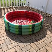 Amazon.com: Inflatable Kiddie Pool, Extra Large Baby Pool Summer ...