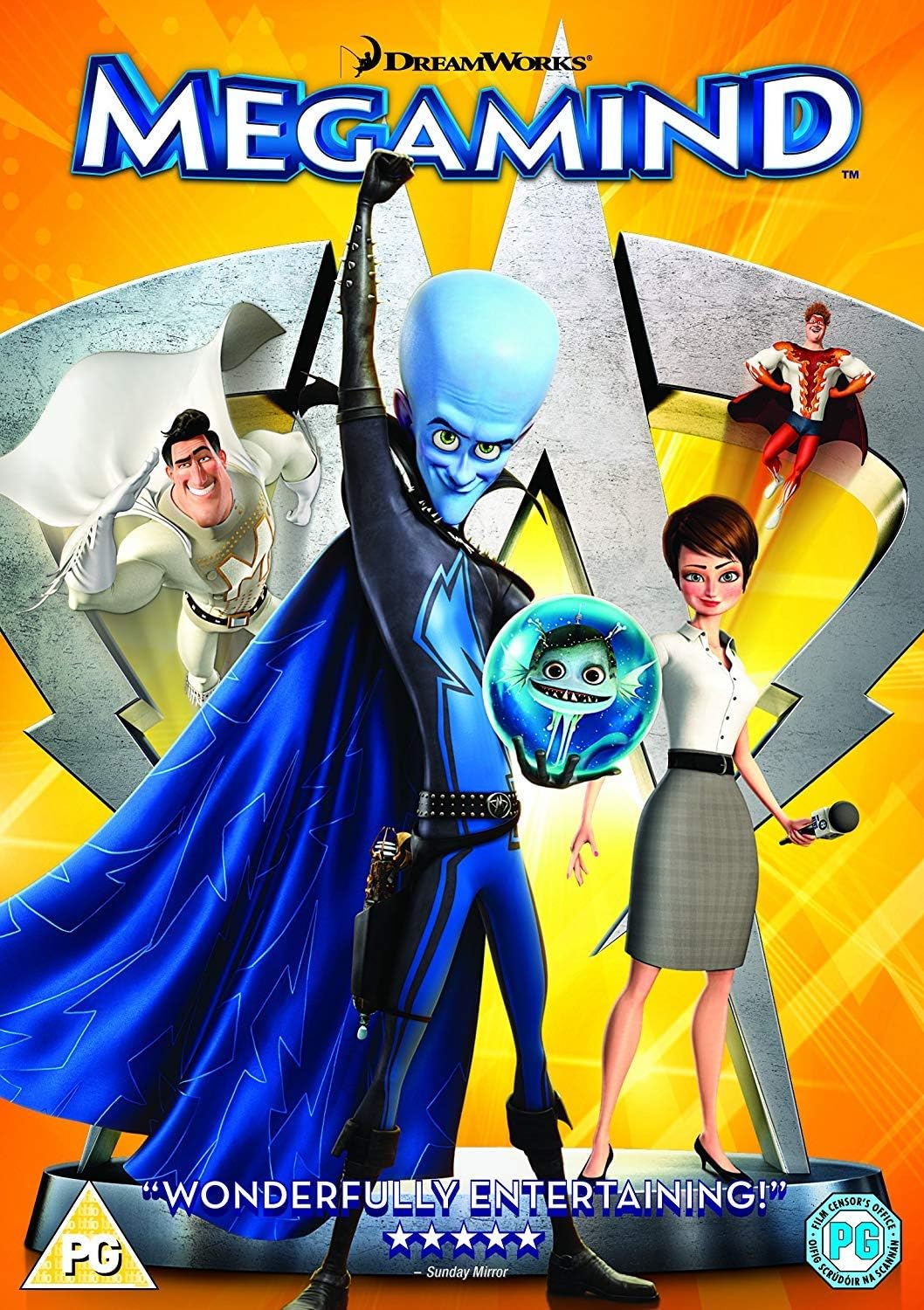 Megamind [DVD]: Amazon.co.uk: Tom McGrath, Lara Breay, Denise Nolan ...