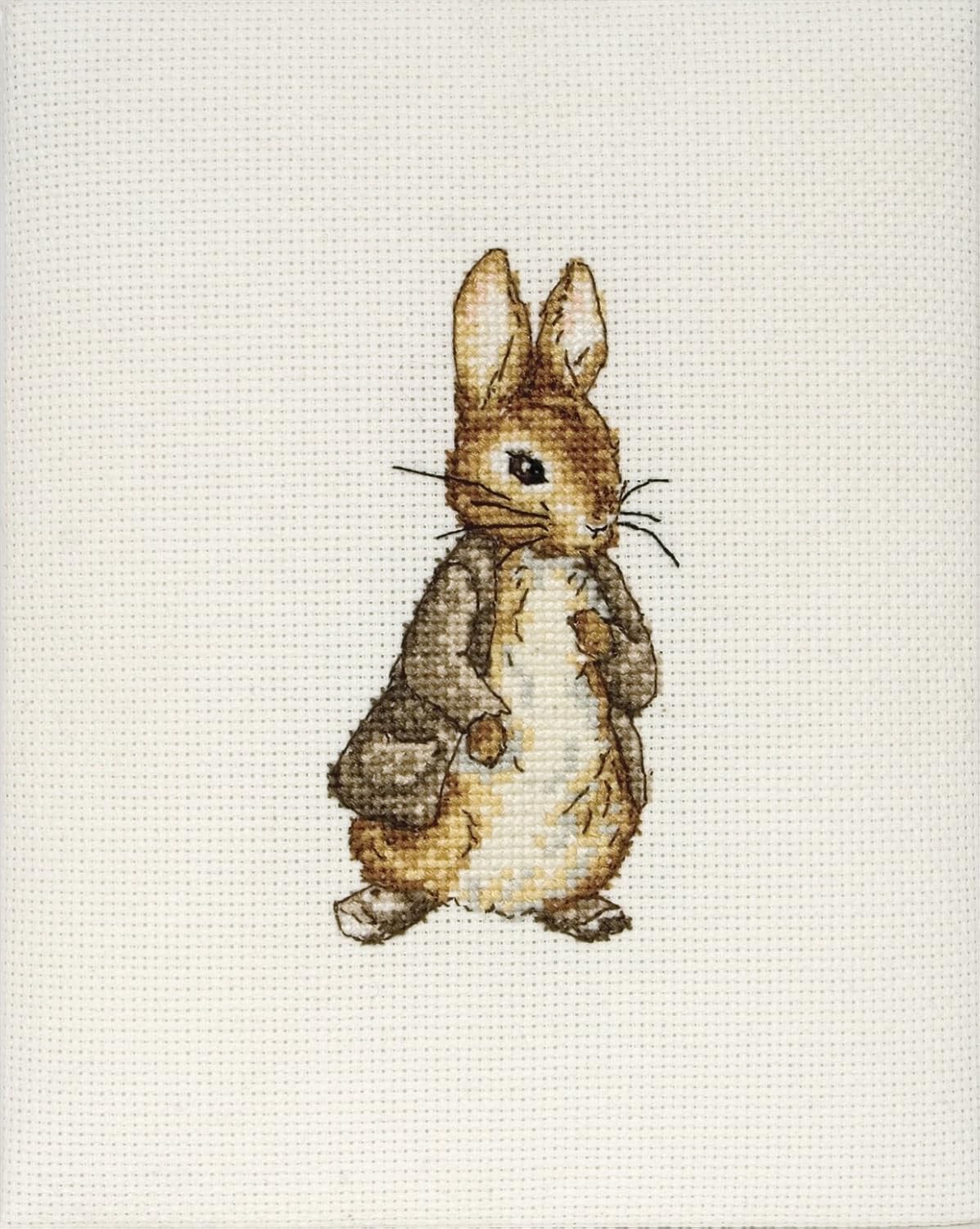 Anchor Beatrix Potter Benjamin Bunny Mini Cross Stitch Kit: Amazon.co ...