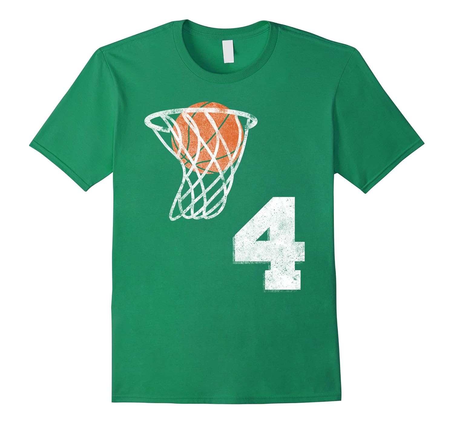 Vintage Basketball Jersey Number 4 T-Shirt Player Number-CL – Colamaga