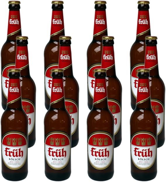 Fruh Kolsch Beer 500 ml (Case of 12): Amazon.co.uk: Grocery