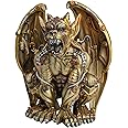 Amazon.com: GENUINQ Steampunk Dungeon Roaring Gargoyle Gothic Statue ...