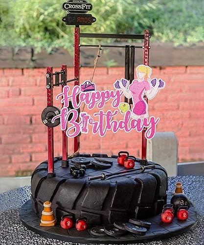 Lifting Weights Wedding Topper