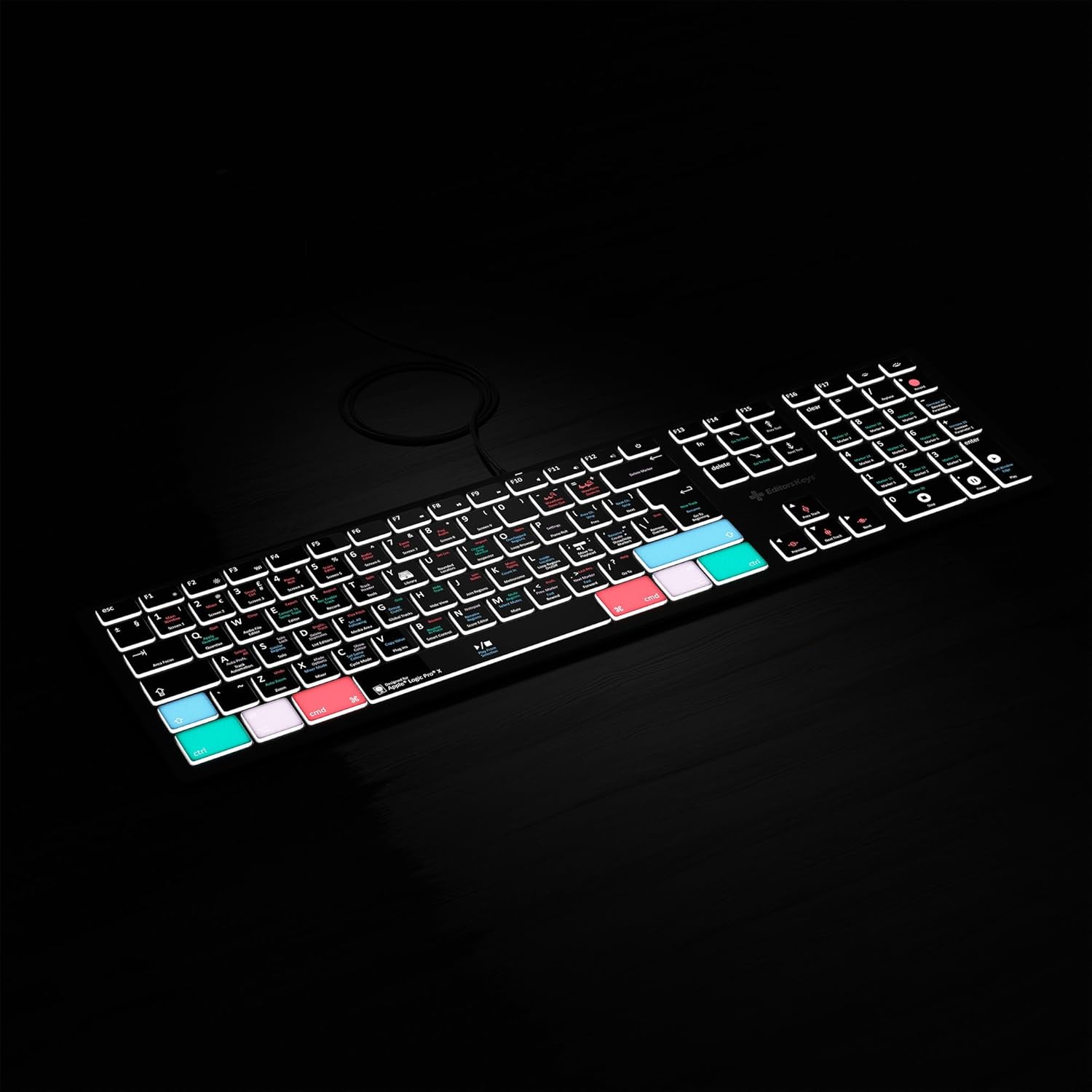 Logic Pro X Backlit Keyboard – UK Model – BigaMart
