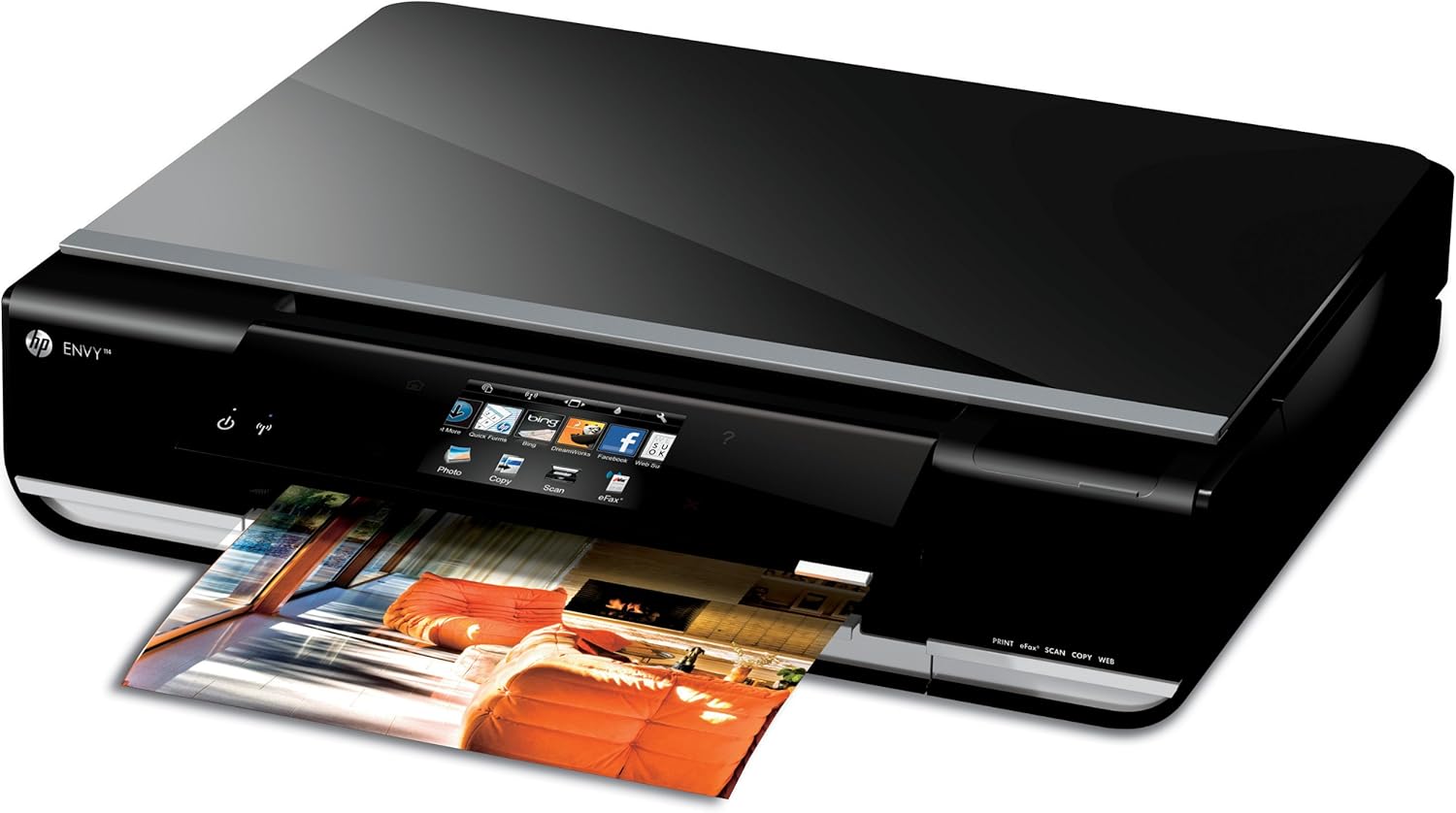 HP ENVY 114 (A4) Colour Inkjet e-All-in-One Wireless Printer (Print ...