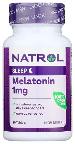Natrol Melatonin Tablets 1mg, 90 Count in Oman | Whizz Sleep Supplements