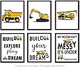 Amazon.com: Sight and Sound Art Watercolor Construction Prints | Set of ...