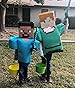 Amazon.com: Steve Classic Minecraft Costume, Multicolor, Small (4-6 ...