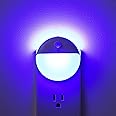 YUNLEX 2 Pack Plug in Night Light with Motion Sensor and Dusk to Dawn ...