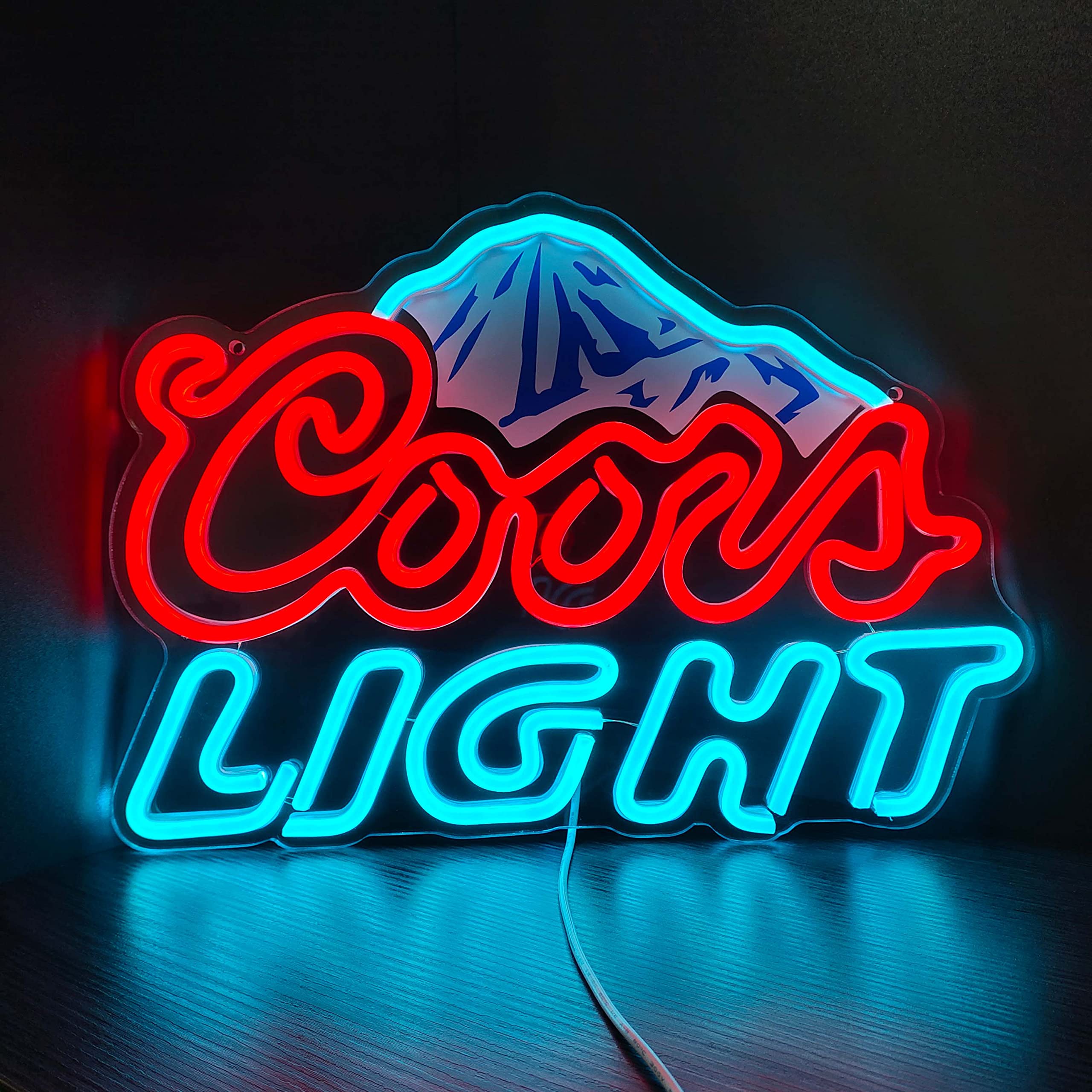 Mua Beer Neon Sign LED Neon Beer Bar Signs for Man Cave Decor Beer Logo ...