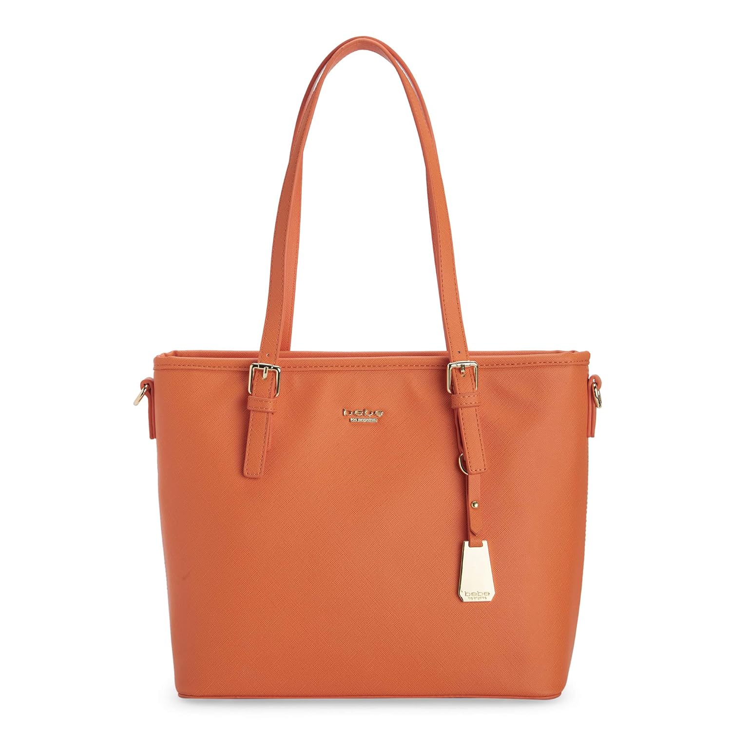 Buy BEBE Women's Classic Tote Orange Handbag at Amazon.in