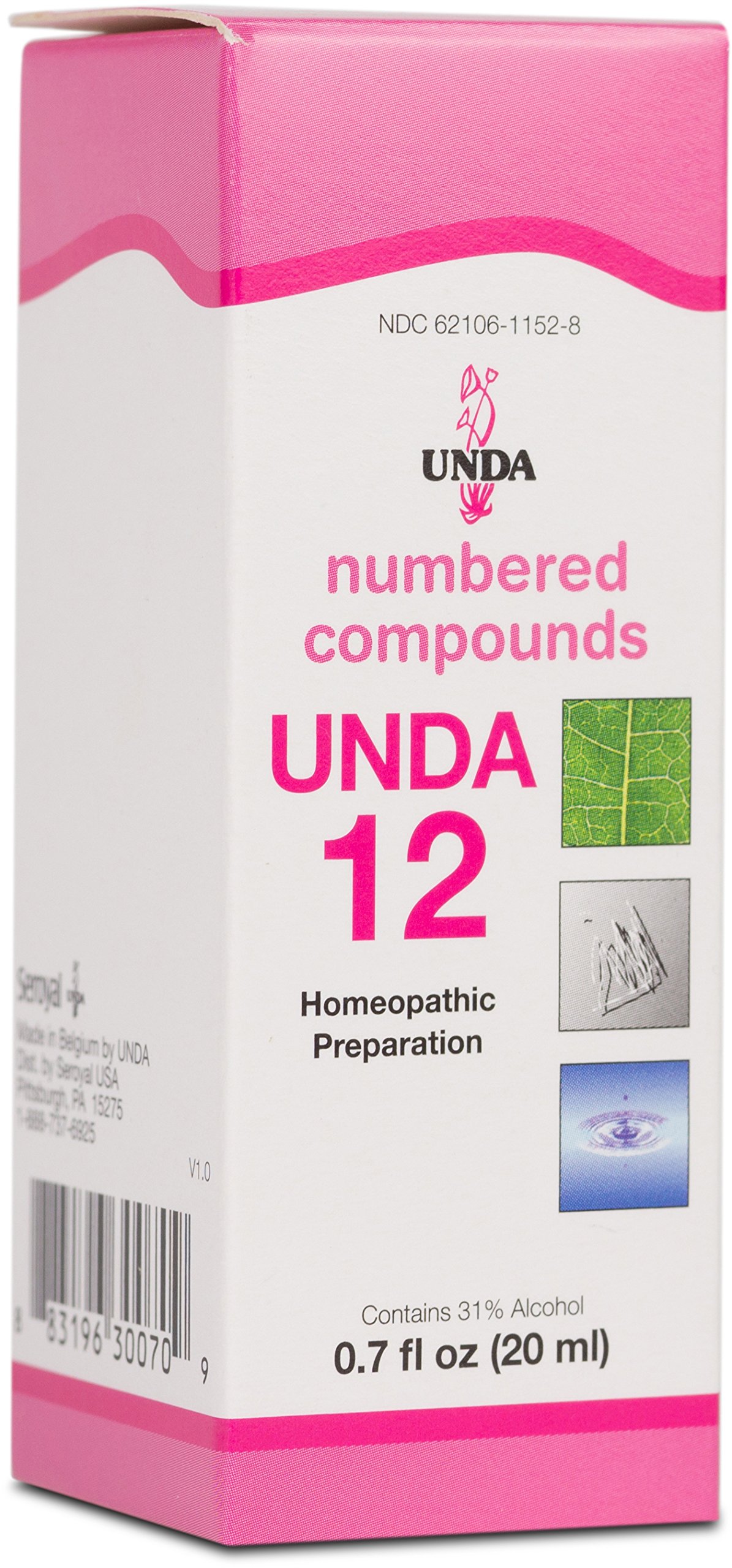 Amazon.com: UNDA - UNDA 270 Numbered Compounds - Homeopathic ...
