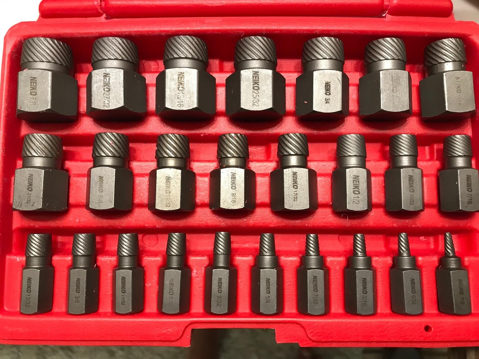 $15/mo - Finance NEIKO 04202A Master Screw Extractor | 55 Pieces Broken ...