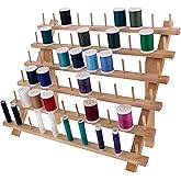Amazon.com: PH PandaHall 12 Spool/Cone Small Foldable Wooden Thread ...