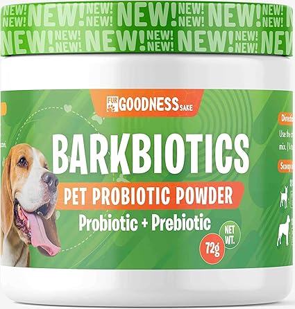 Amazon.com : Probiotic Powder for Dogs - Dog Probiotics with Anxiety ...