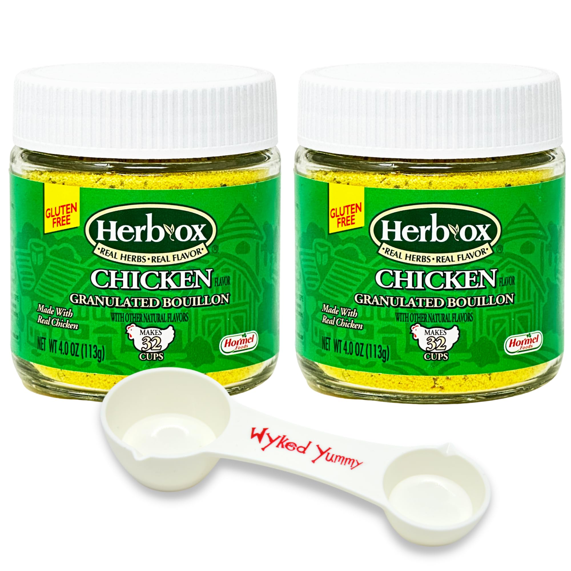 Mua Herb Ox Chicken Bouillon Powder Bundle with - (2) 4oz Jars of ...