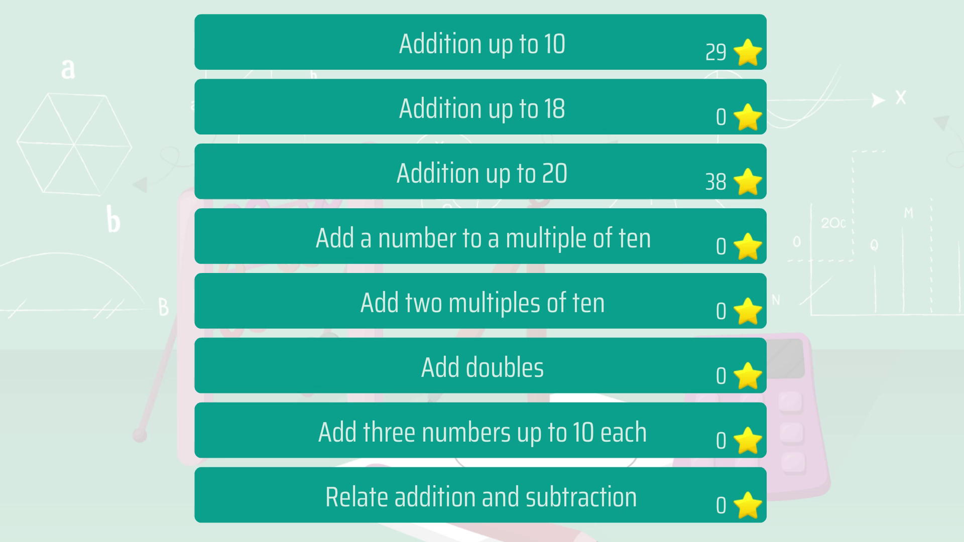 First grade Math - Addition - App on Amazon Appstore