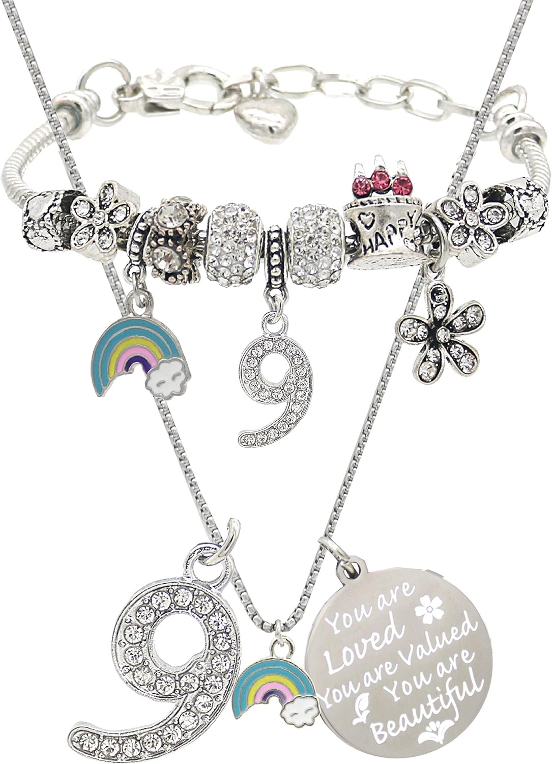 Amazon 9th Birthday 9th Birthday Gift 9th Birthday Girl Gifts 9th Birthday Necklace amazon-9th-birthday-9th-birthday-gift-9th-birthday-girl-gifts-9th-birthday-necklace