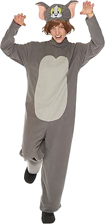 Amazon.com: Tom and Jerry Costume - Tom Costume - Adult Standard Size ...