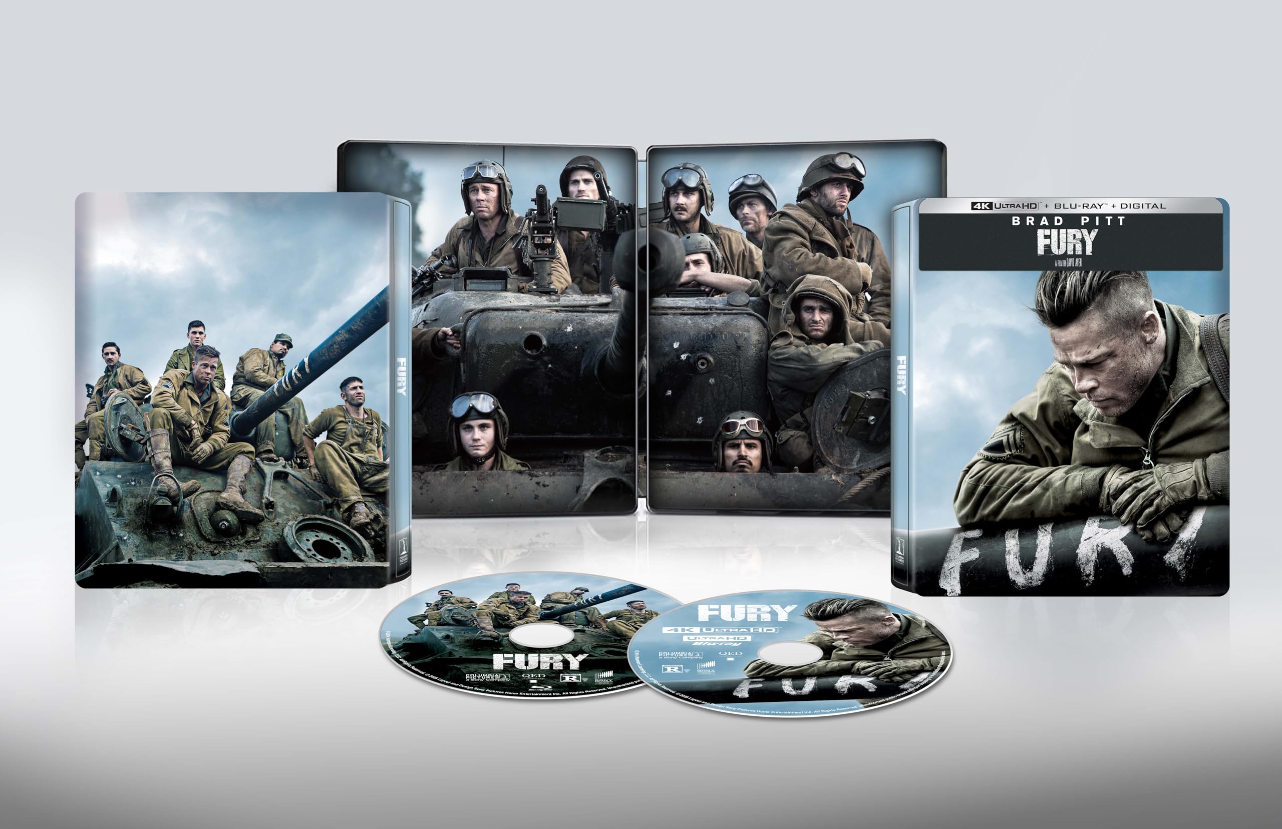 Fury - 4K Ultra HD + Blu-Ray + Digital + Steelbook [4K UHD] on Galleon Philippines