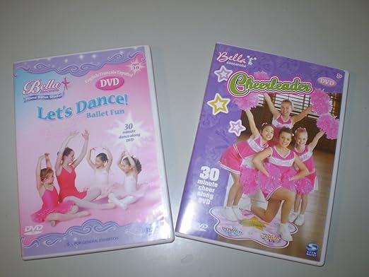 Amazon.com: 2 DVD Bella Dancerella Set: Cheerleader, and Let's Dance! Ballet Fun: Movies & TV