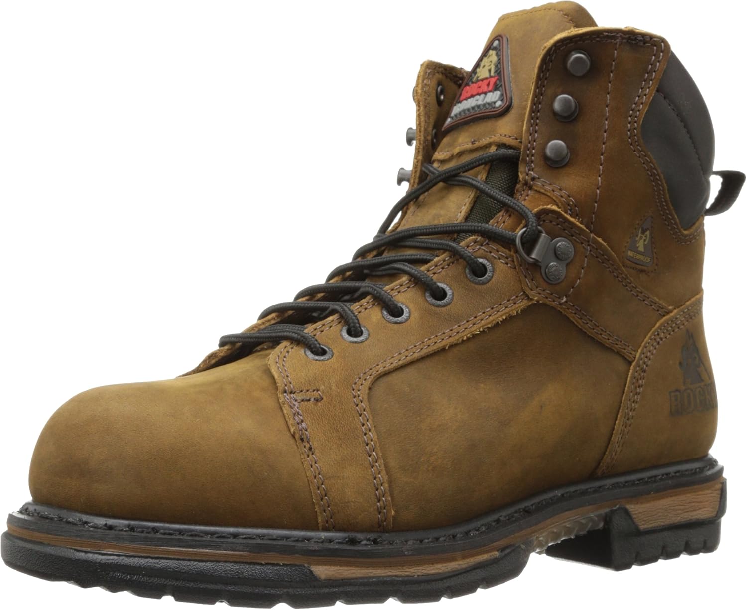 Amazon.com: Rocky Men's Iron Clad Six Inch LTT Steel Toe Work Boot: Shoes