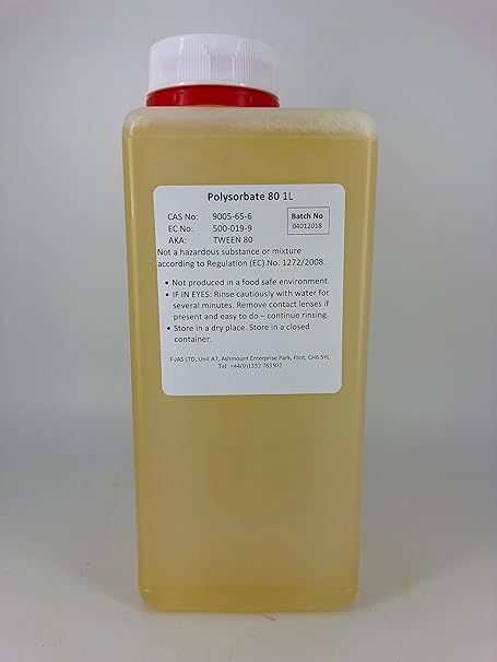 Polysorbate 80 1L: Amazon.co.uk: Beauty