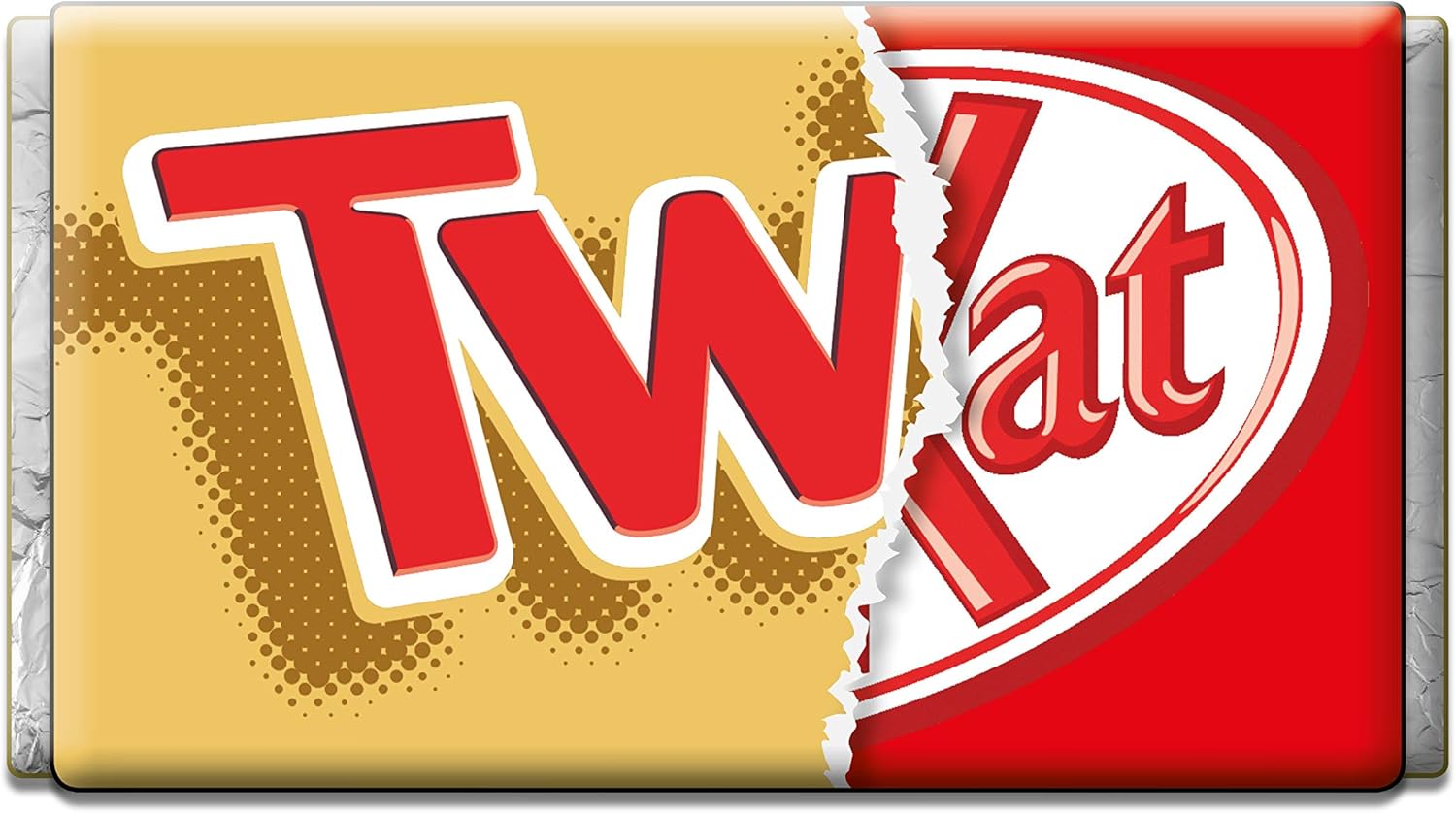 Twat Chocolate Bar Wrapper Novelty Joke Funny Rude Gift Birthday ...