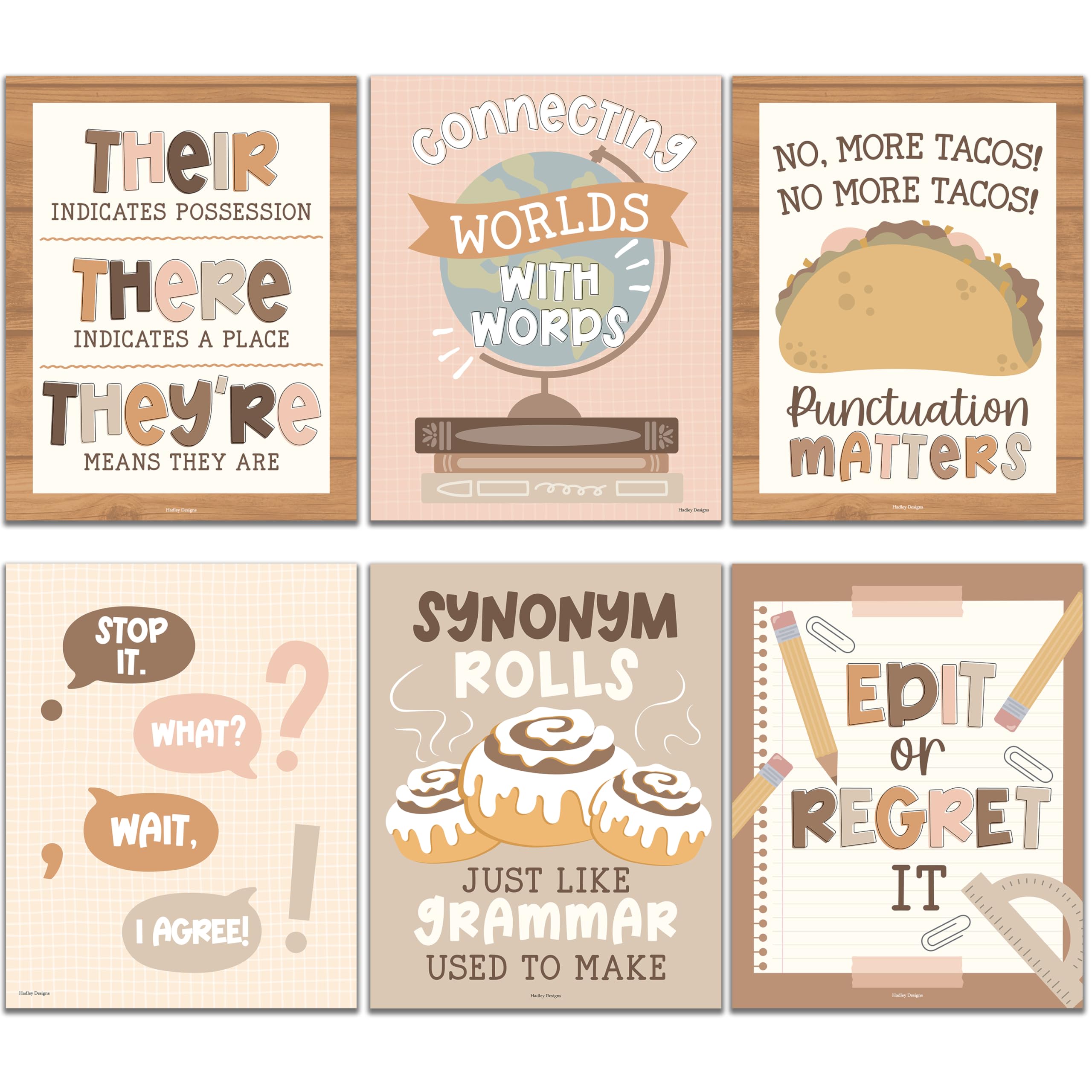 Mua 6 Boho English Classroom Decor Middle School - English Classroom ...