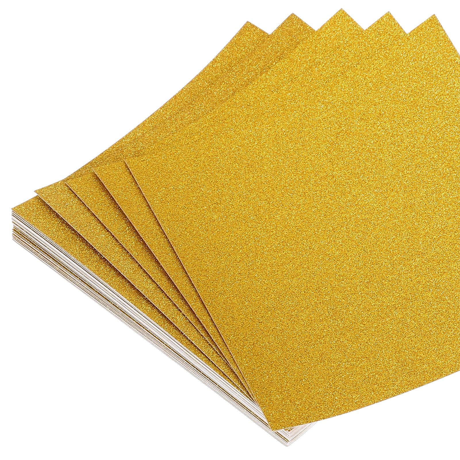MECCANIXITY 50 Sheet Glitter Origami Paper 4x4 Inch Sparkle Square ...