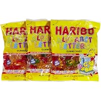 Amazon.com : Haribo Gummies - Alphabet Letters - 5 oz : Gummy Candy ...