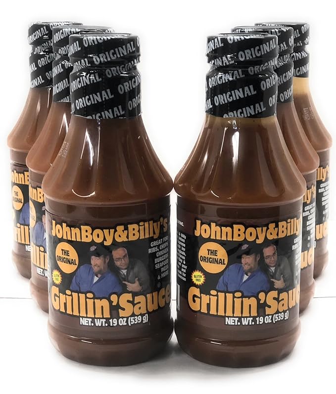 Amazon.com : John Boy and Billy's The Original Grillin' Barbecue Sauce ...