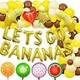 Amazon.com: Banana Party Decorations Banana Balloons Banana Birthday ...