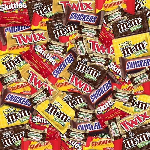 West End Foods Chocolate & Candy Box (5 lbs) Assortment Bundle of Twix ...