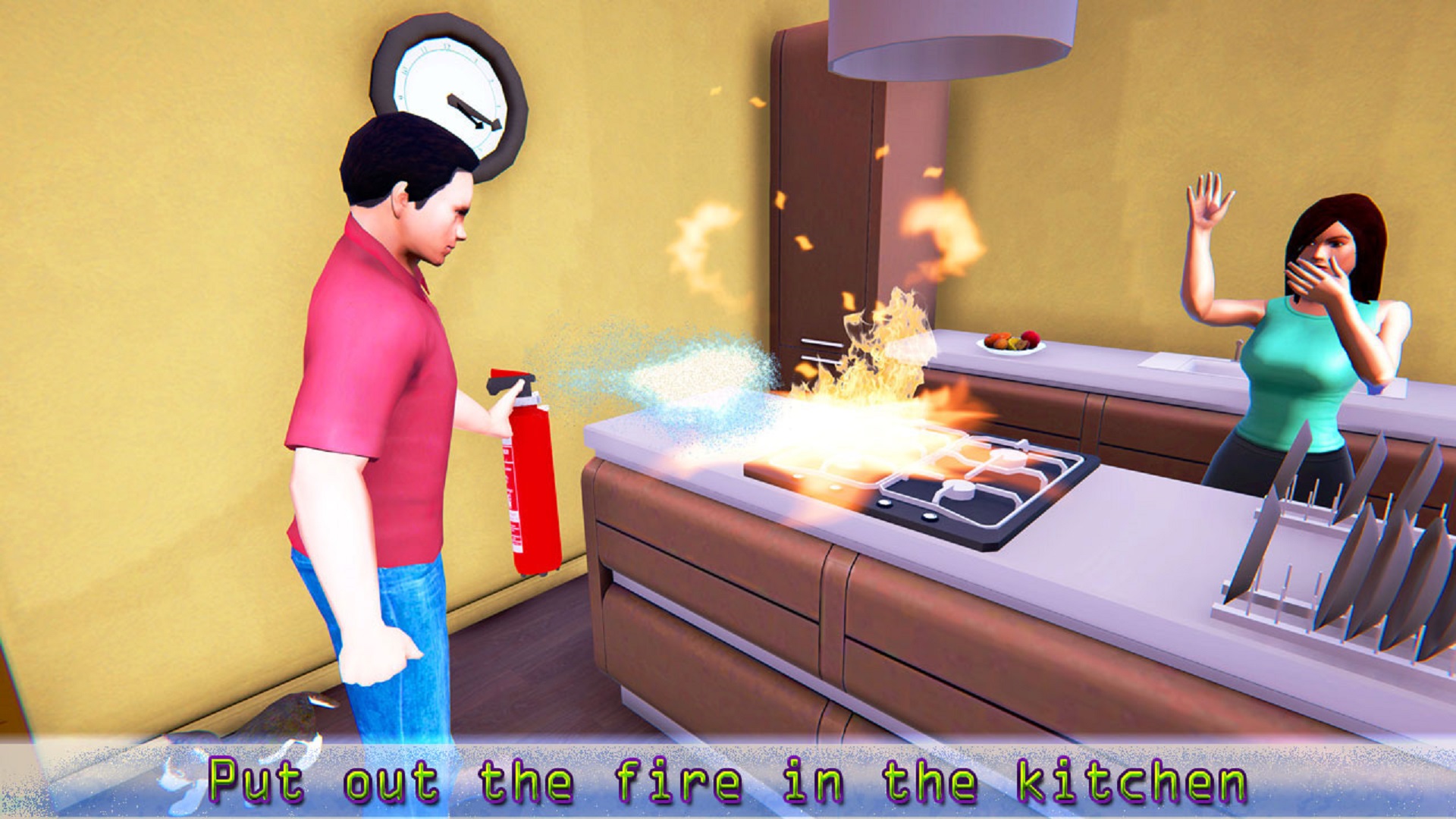 Virtual Family Simulator Game Working Mother Simulator Happy Family ...