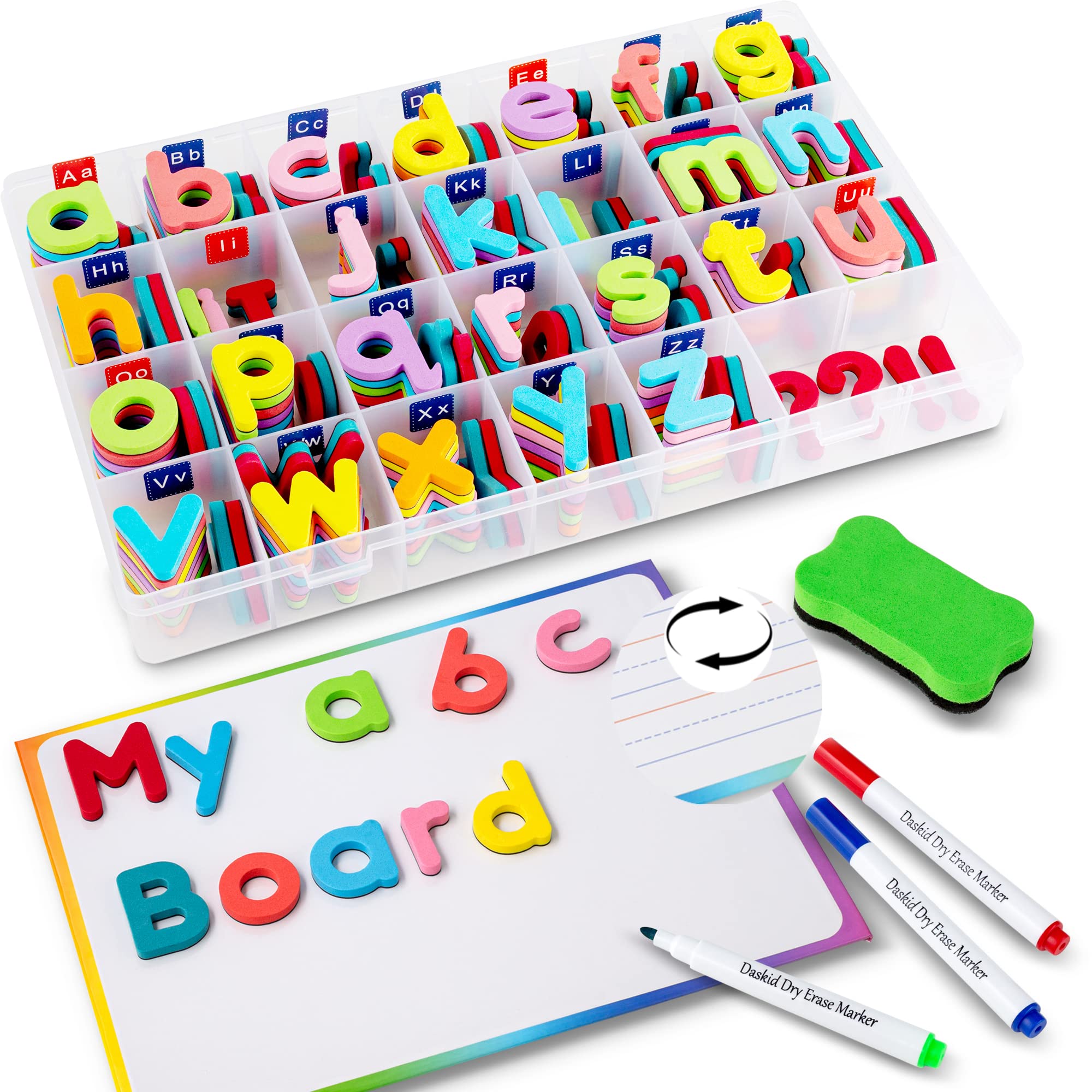 Mua Magnetic Letters for Classroom Alphabet Letters Kit 234 Pcs with ...