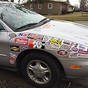 Amazon.com: Sponsor Motocross Racing Tuning Motorbike Decal Sticker ...