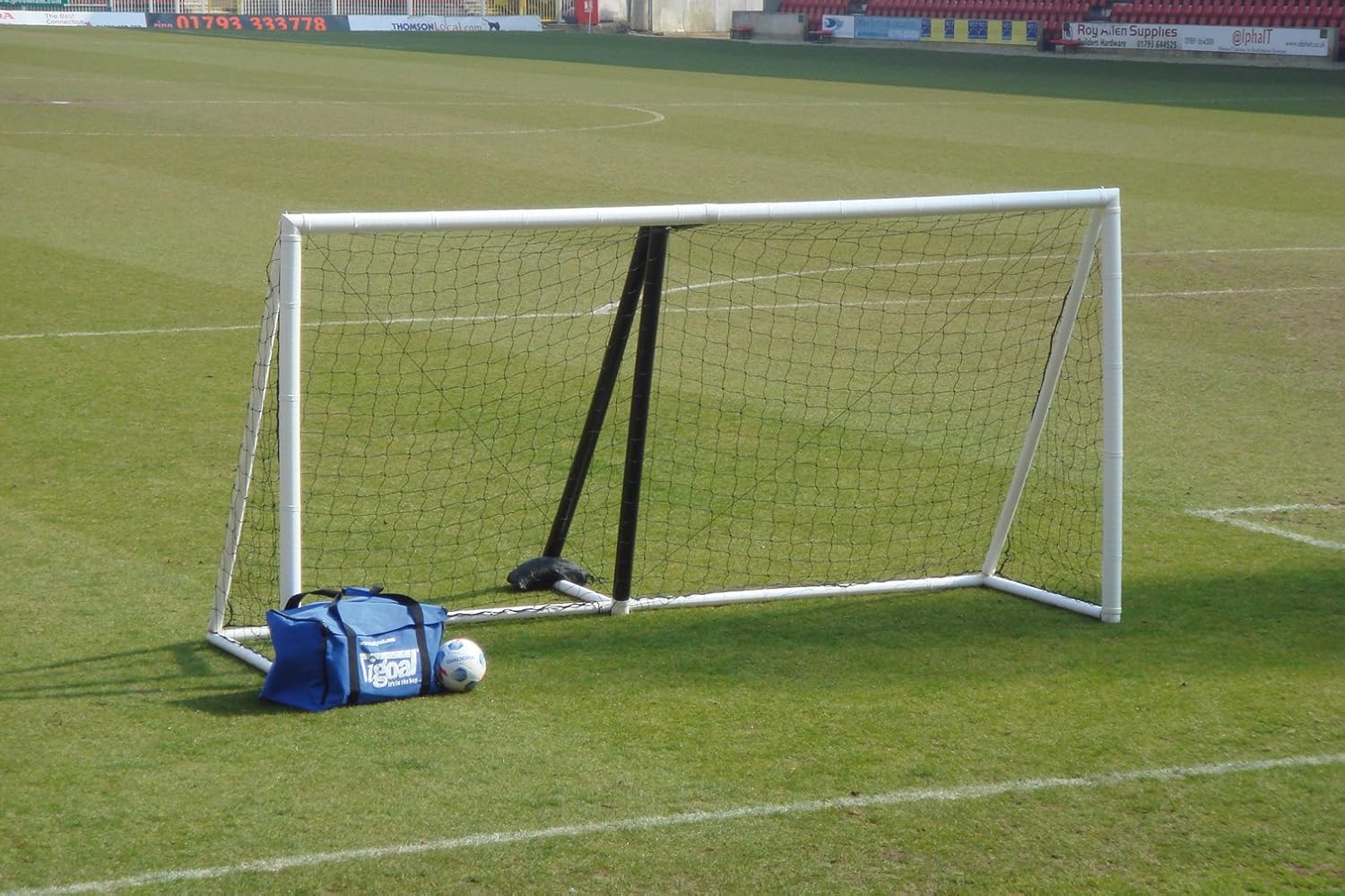 I-Goal IGOAL Inflatable Goalposts with Pump & Net - Various Sizes (3mtr ...