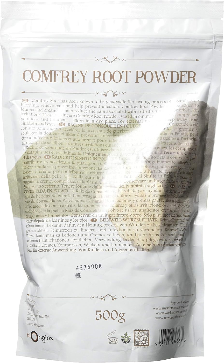 Comfrey Root Powder – 500g – BigaMart