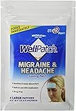 Amazon.com: WellPatch Cooling Headache Pads, Migraine, 4 - 2 x 5 1/8 ...