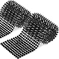 Amazon.com: Swpeet 2 Yards Black Sew Stitch On Spike Stud Set, Cone ...