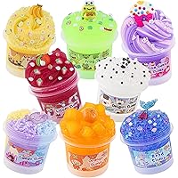 Okaybee 48 FL OZ Big Premade Slime Kit, 18 Pack Slimes Includes 6 ...